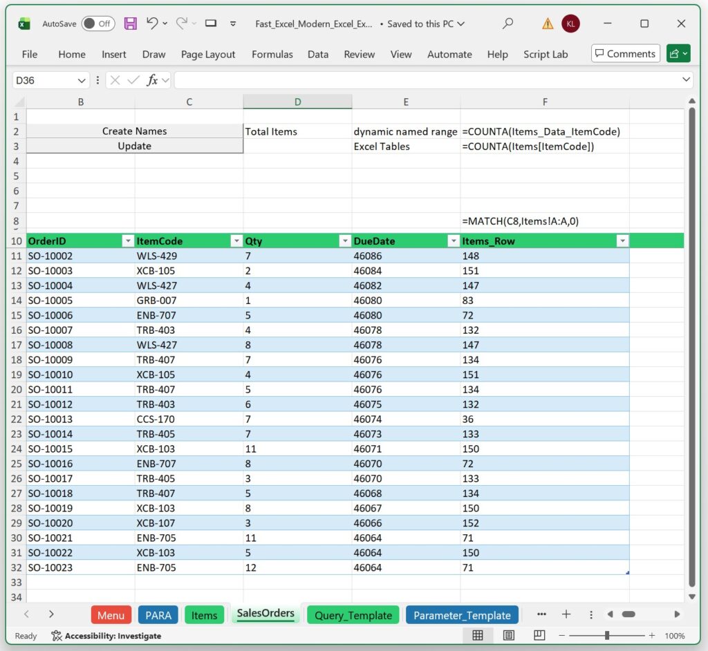 Modern Excel Meets Fast Excel – Production Scheduling